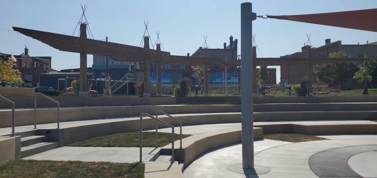 "Public Places are Sacred Spaces" Mural